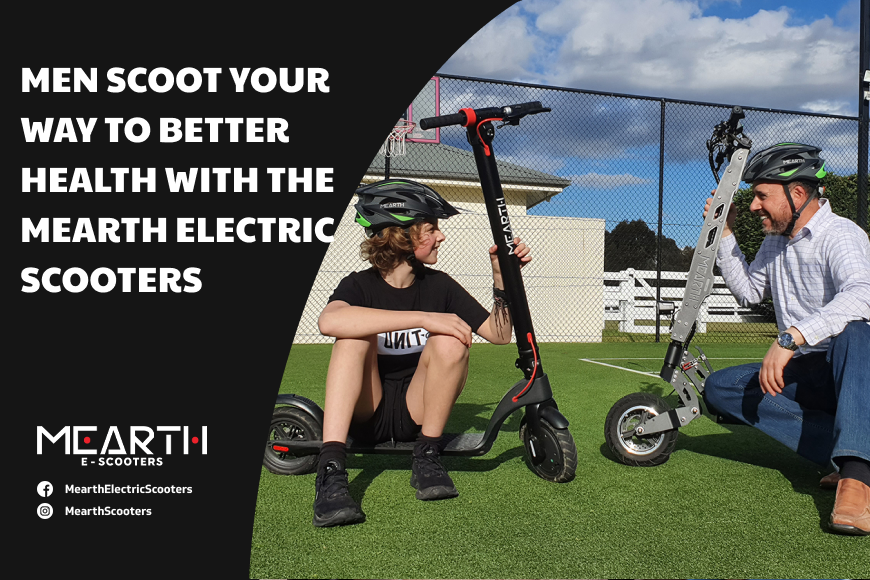 Men Scoot Your Way to Better Health with the Mearth Electric Scooters ...